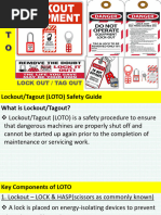 LOTO Flowchart Dec2011 | PDF | Prevention | Occupational Safety And Health