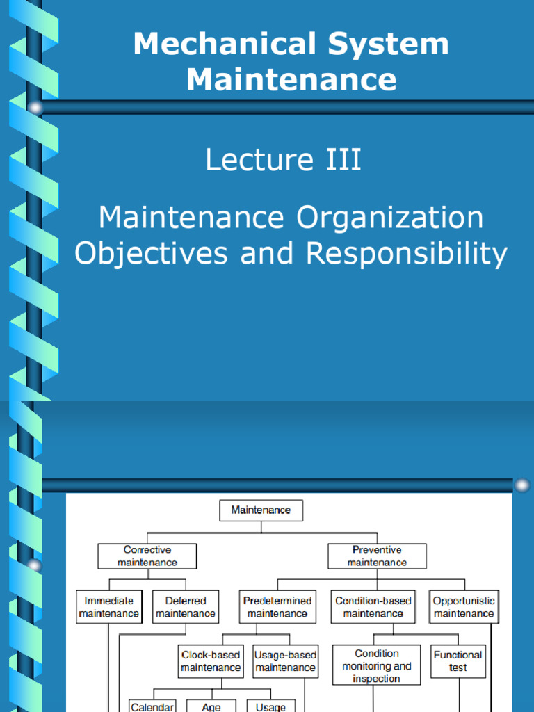 Understanding Corrective Maintenance Types | PDF