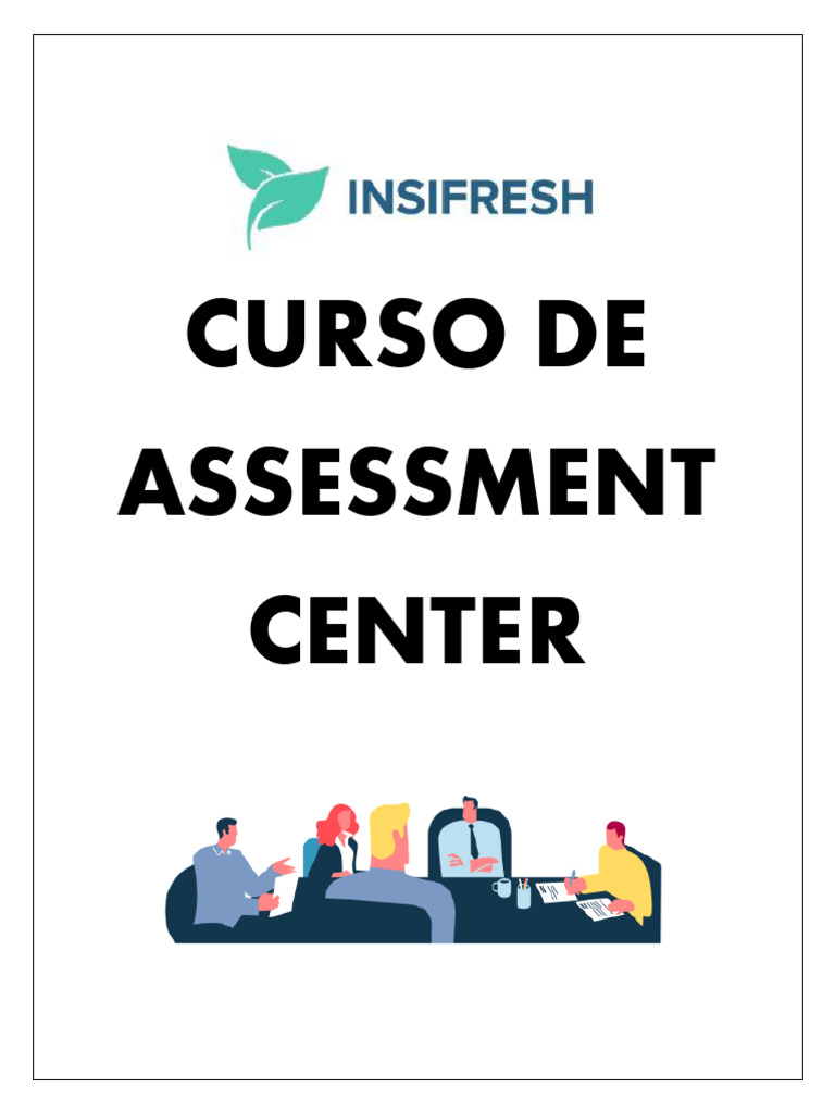 Curso de Assessment Center en España | PDF | Gestión de recursos humanos