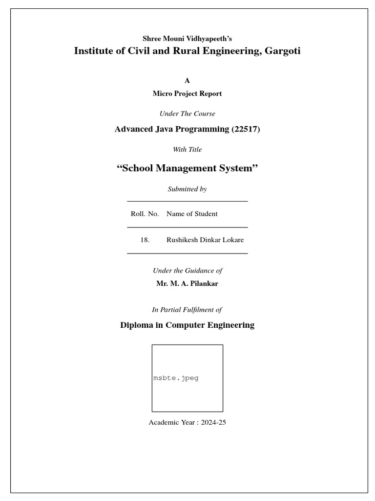 Ajp_report | PDF | Diploma | Computing