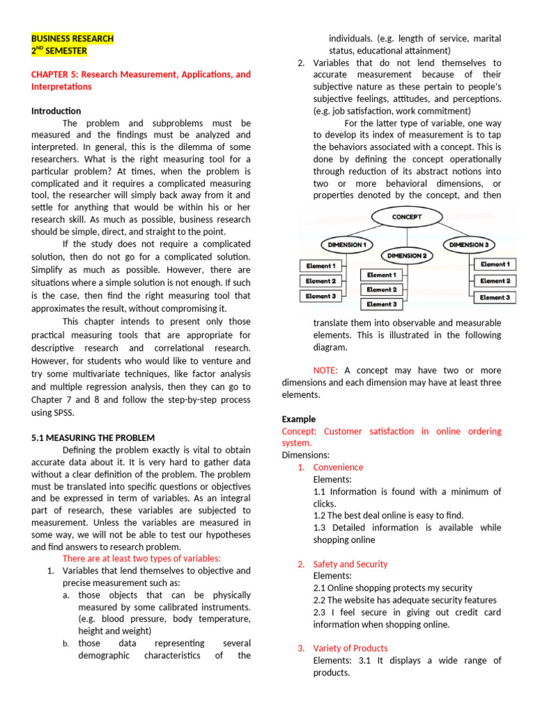BS-CHAPTER5 | PDF | Level Of Measurement | Statistics