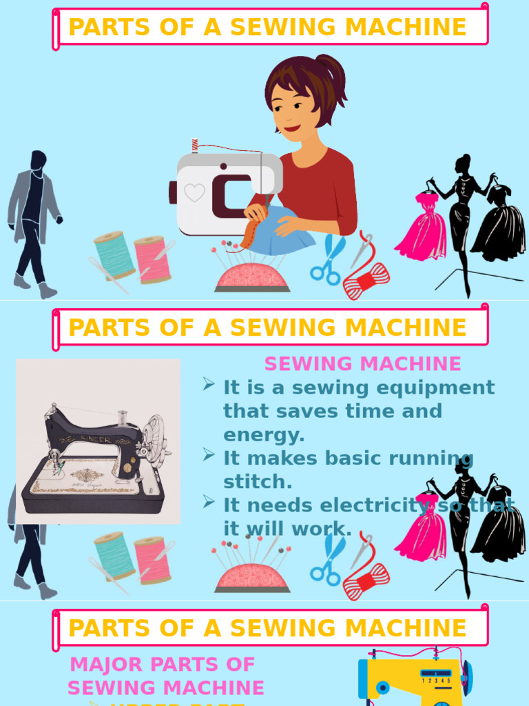 Parts of Sewing Machine B (Lower Part) | PDF