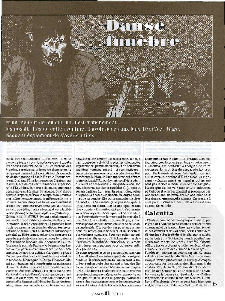 Danse Funèbre | PDF