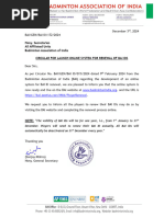 Revised Circular For New BAI IDs | PDF
