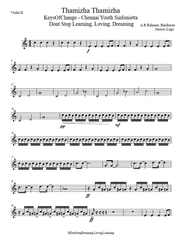 Thamizha Violin II | PDF