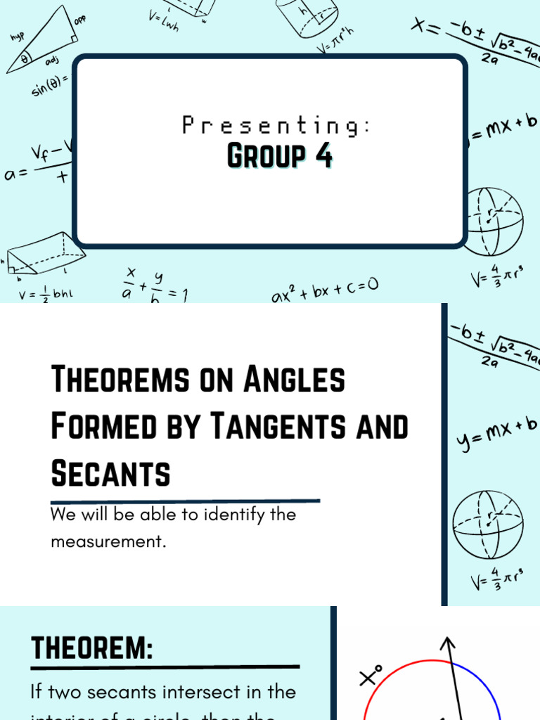 Interpreting Numerical Expressions Math Presentation in Light Blue Math ...