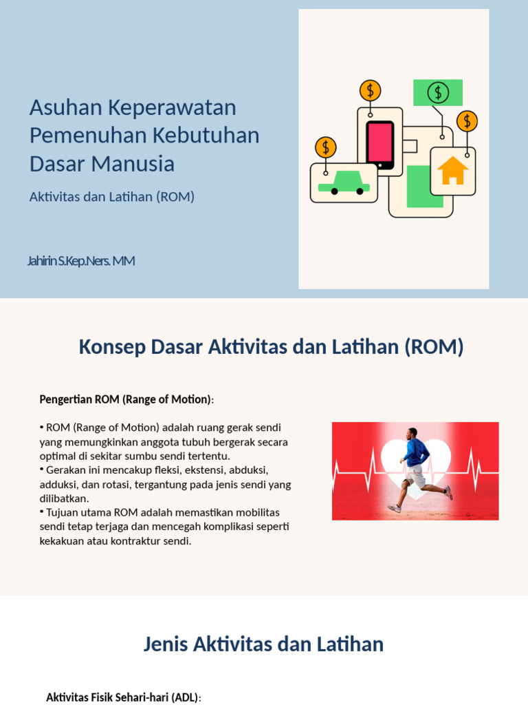 KDM (Aktivitas Dan Latihan ROM) | PDF