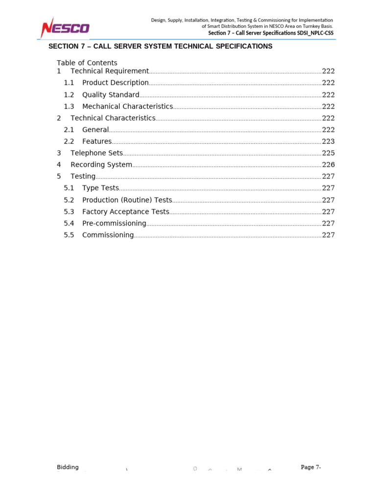 Call Server +telephone Set | PDF | Specification (Technical Standard) | Verification And Validation