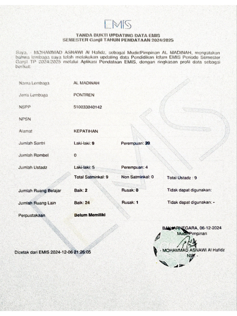 Bap Pptqalmadinah | PDF