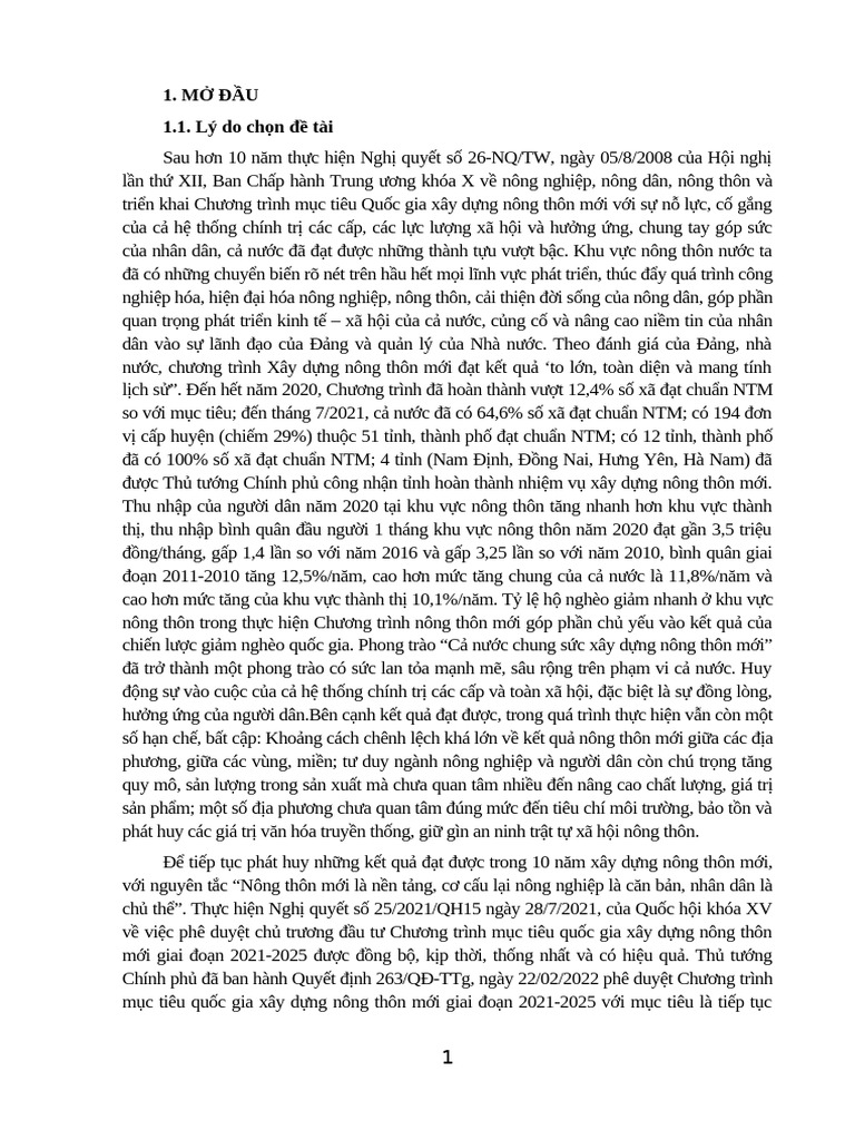 [123doc] - tieu-luan-hien-trang-va-mot-so-giai-phap-xay-dung-nong-thon-moi | PDF