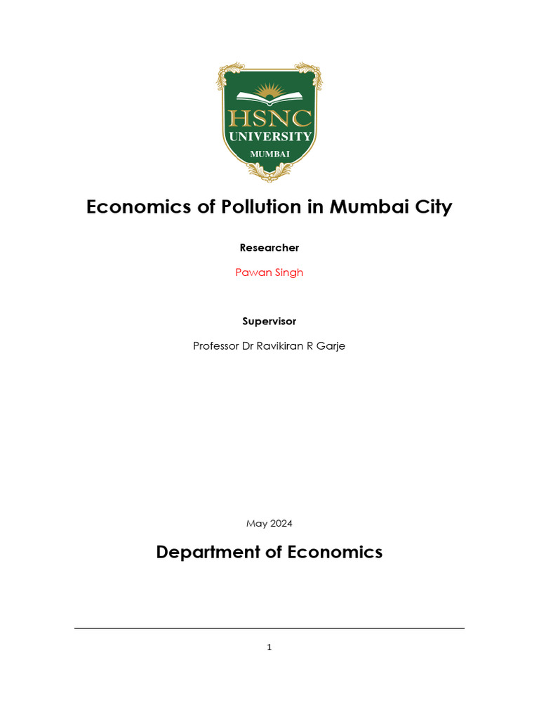 Dissertation Final Draft Final Pdf Particulates N Ox