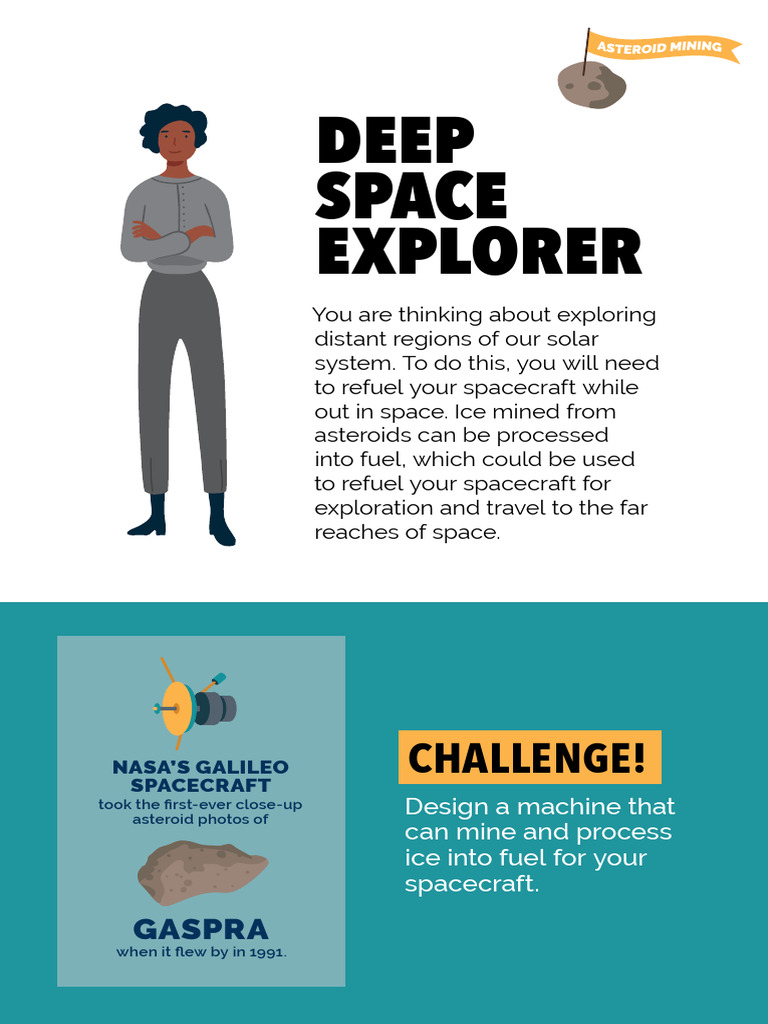 Exsci Space Asteroid Cards 1up | PDF | Asteroid | Nasa