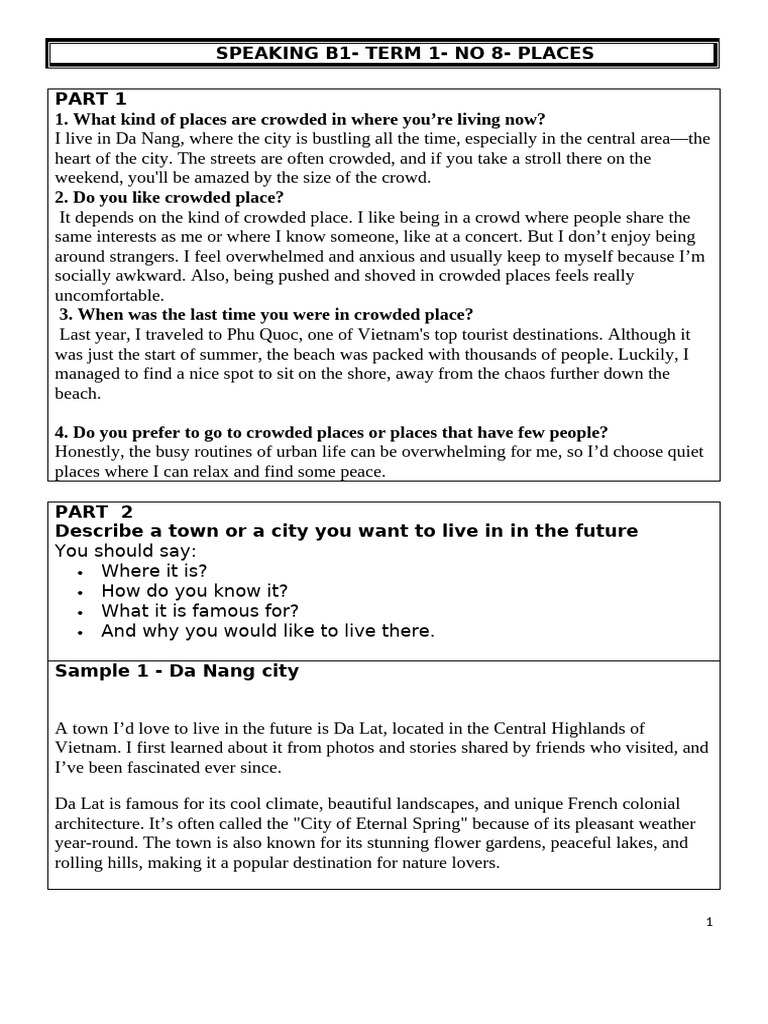 City vs. Countryside Living | PDF
