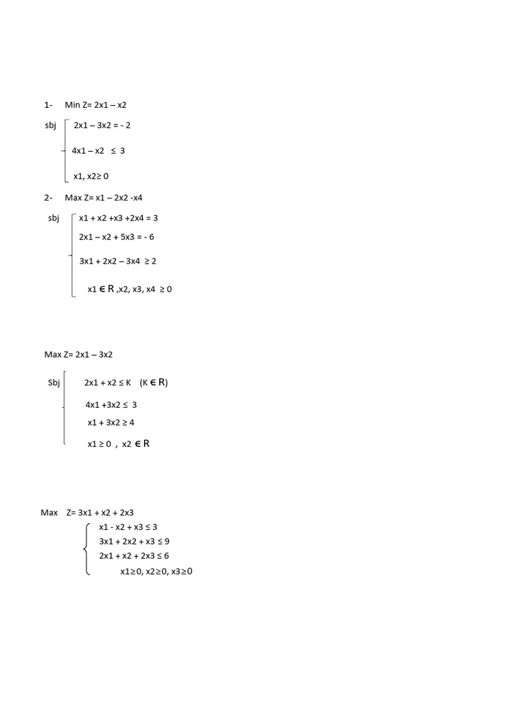 Linear Programming Tutorial for Students | PDF