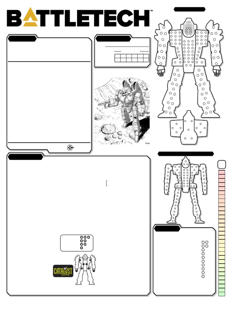 Phoenix Hawk PXH-1D | PDF | Battle Tech