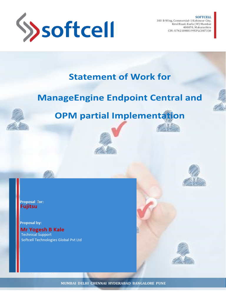 Fujitsu ME EC OPM SOW | PDF | Computer Network | Cloud Computing