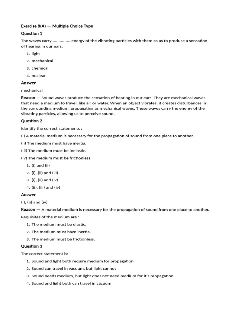 Sound Waves: Properties and Concepts | PDF | Waves | Sound