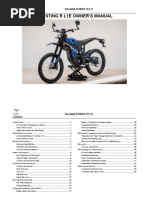 Talaria Error Codes Chart | PDF | Battery Charger | Electric Power