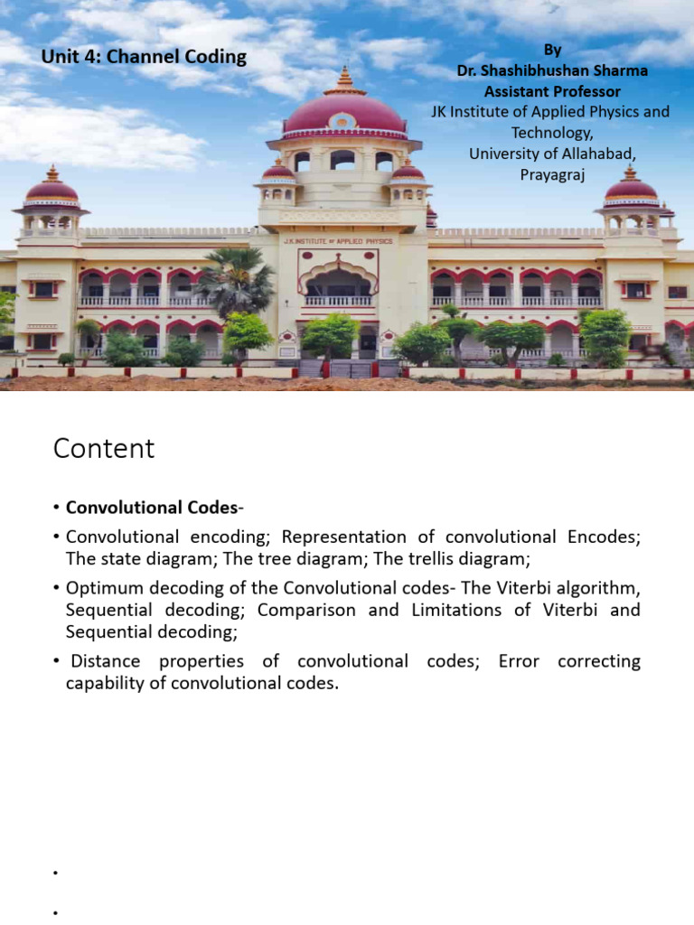 Convolutional Coding Techniques Explained | PDF | Discrete Mathematics ...