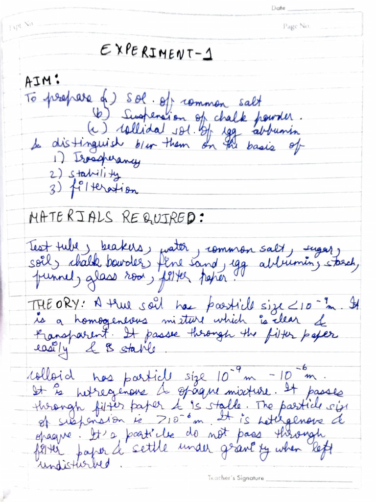 Prisha Rathi Chemistry | PDF