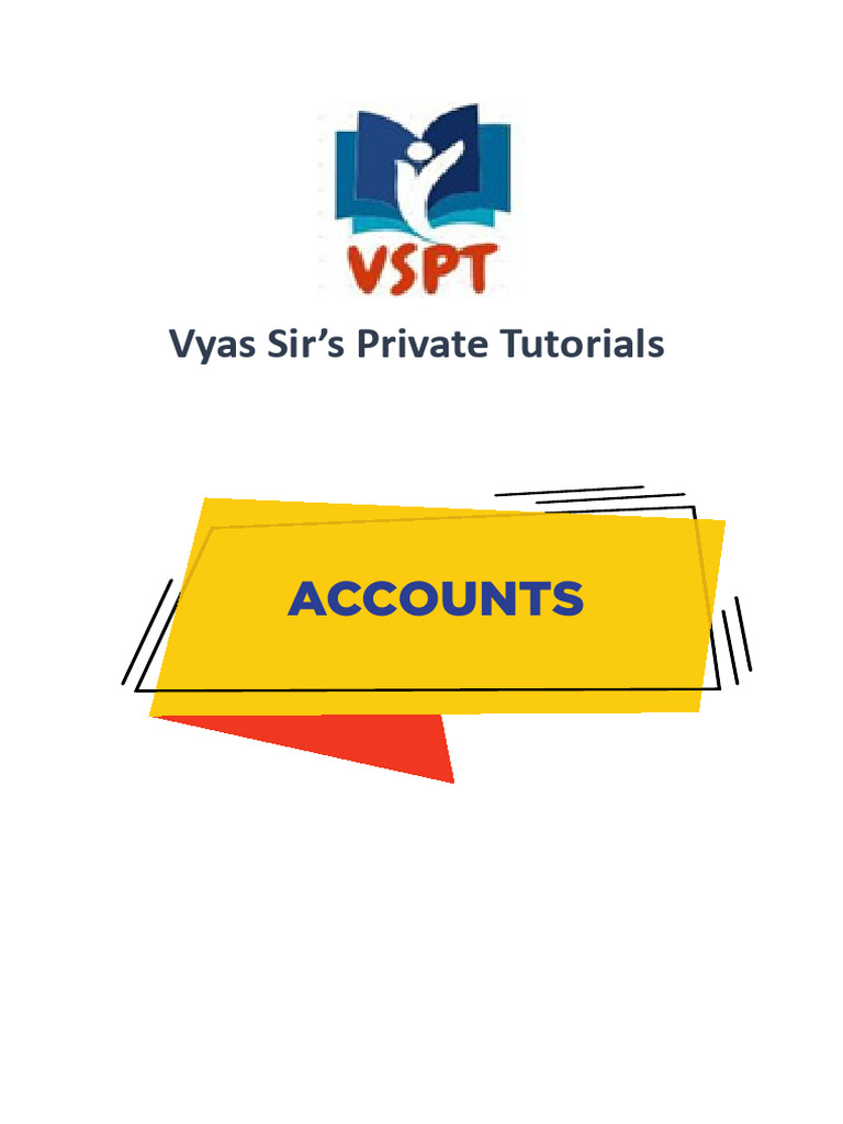 Vyas Sir Account Book | PDF | Debits And Credits | Expense