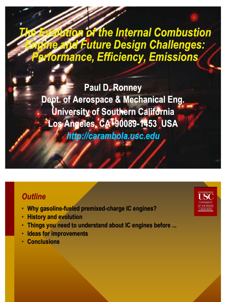 Evolution of IC Engines | PDF | Internal Combustion Engine | Gasoline