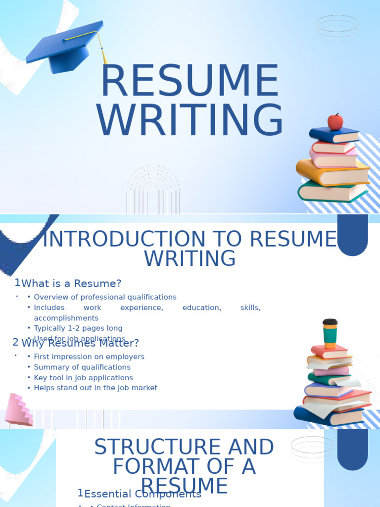 Resume Writing | PDF