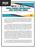 2024 Drug Abuse Prevention and Control (Dapc) Week Celebration | PDF