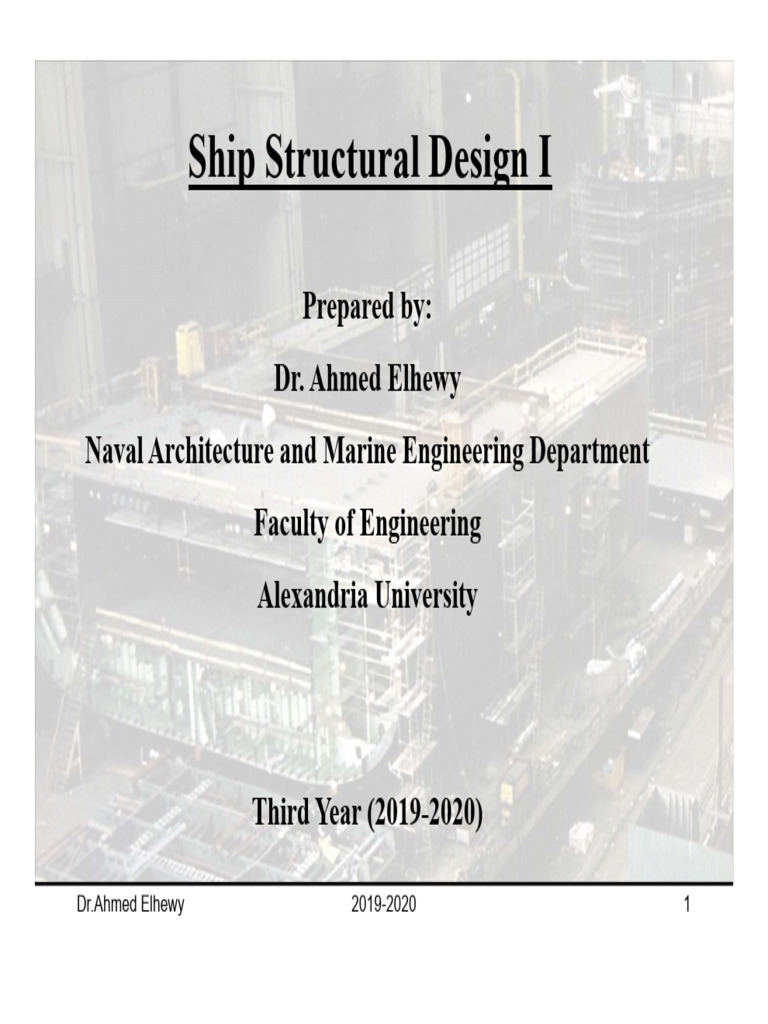Ship Structural Design د | PDF | Strength Of Materials | Buoyancy