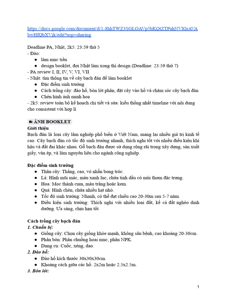 (GDH cuối kì) Outline - Google Tài liệu | PDF