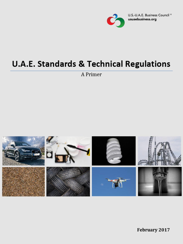 Standards and Technical Regulations in the UAE Final1 | PDF | United ...