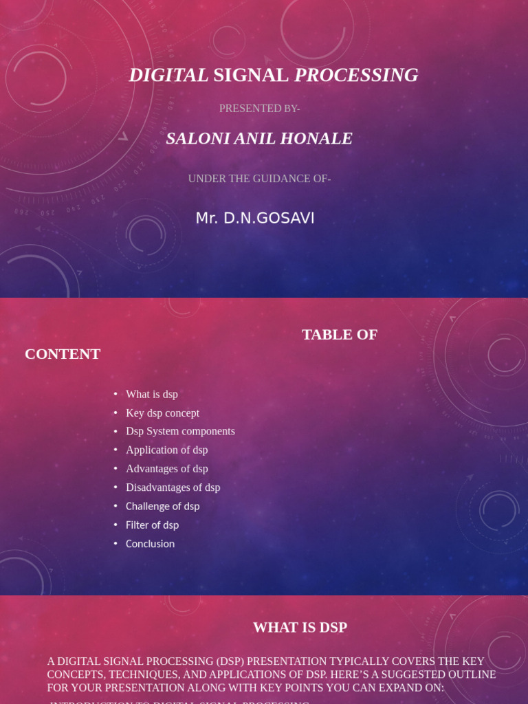 Digital Signal Processing | PDF | Digital Signal Processing | Data Compression