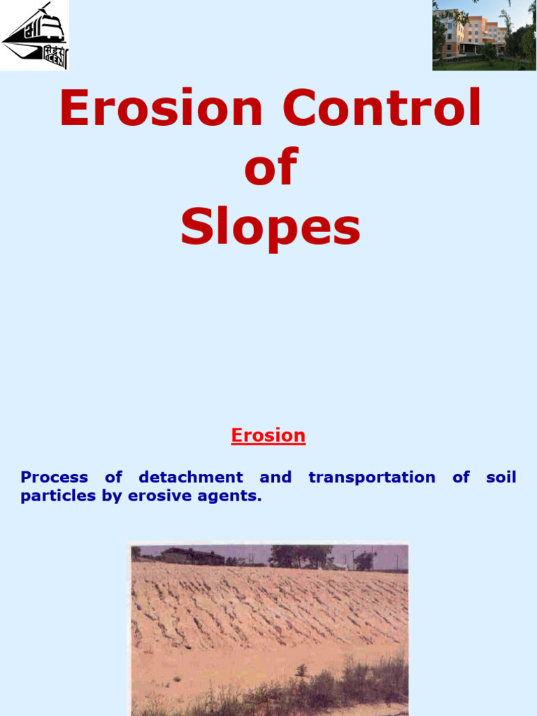 Erosion Control Pdf Erosion Mulch