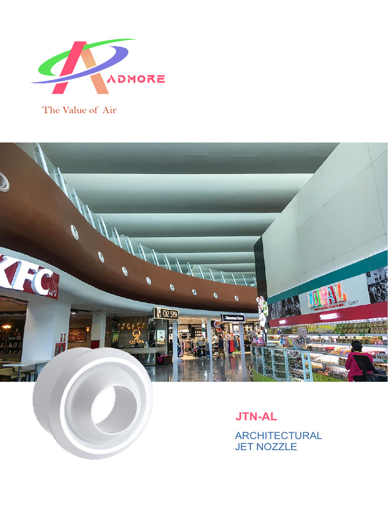 Architectural Jet Nozzel (Eyeball Diffuser) | PDF | Mechanical ...