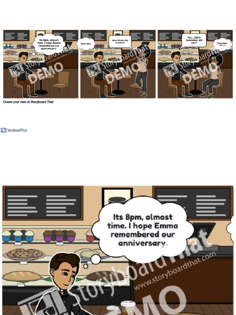 Part 1, Comic Strip | PDF