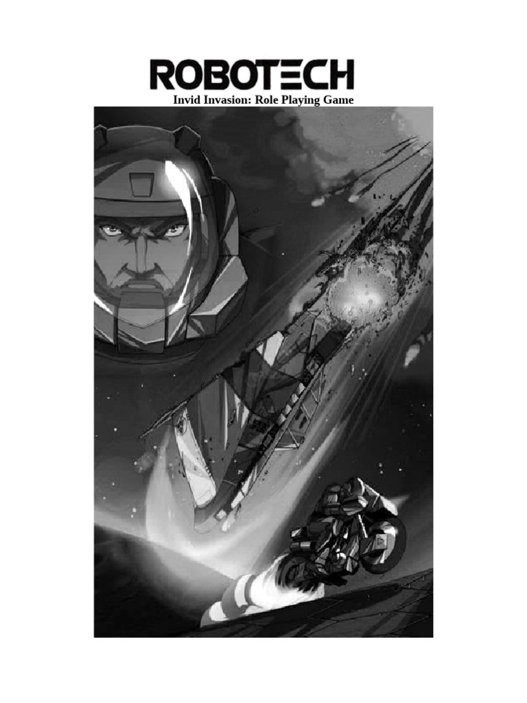 Robotech Invid Invation RPG - Core Rules (Fan Star Wars 2E) | PDF | Missile | Artillery