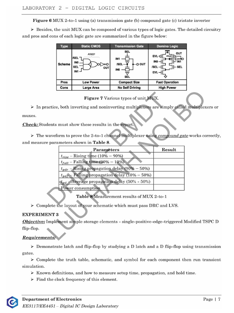 232 EE3117 EE4451 DIC Lab2 Eng Updated 01042024-Trang | PDF