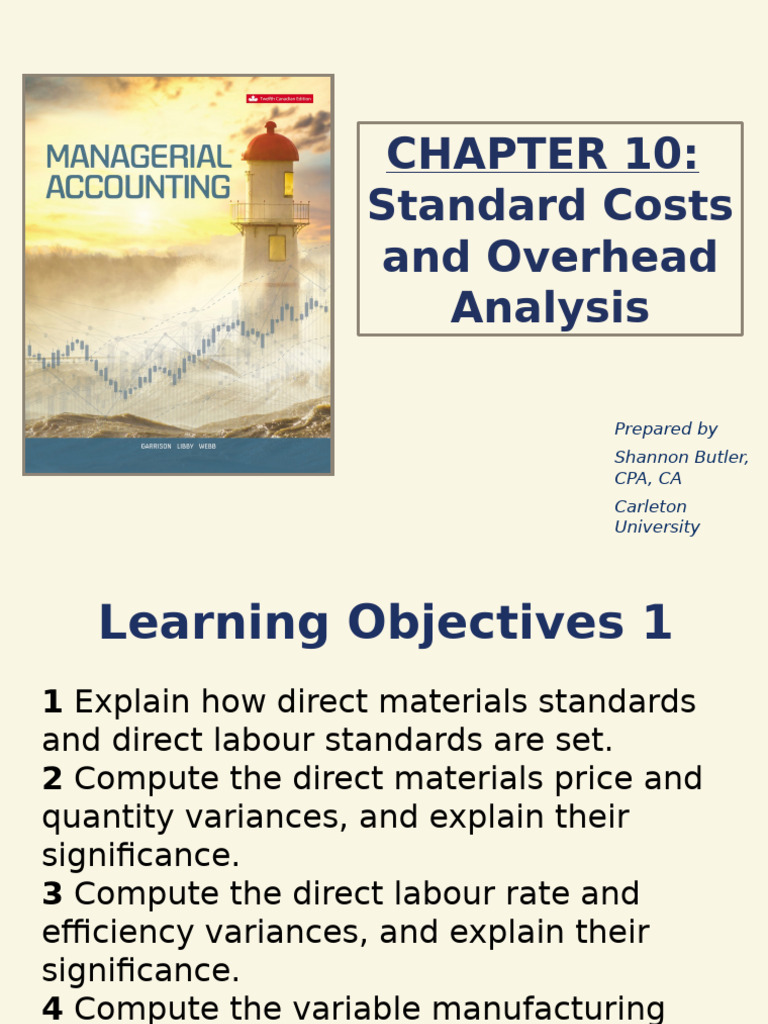 Garrison12ce_PPT_Ch10 (1) | PDF | Prices | Business