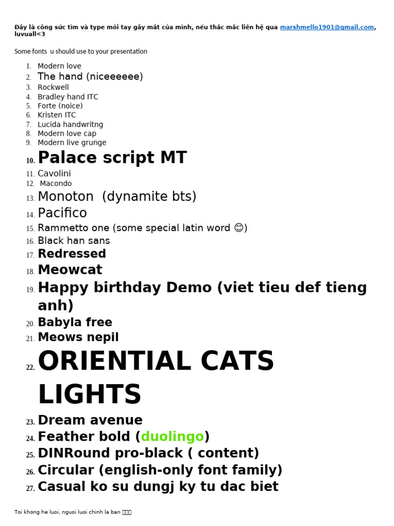 Font ? | PDF