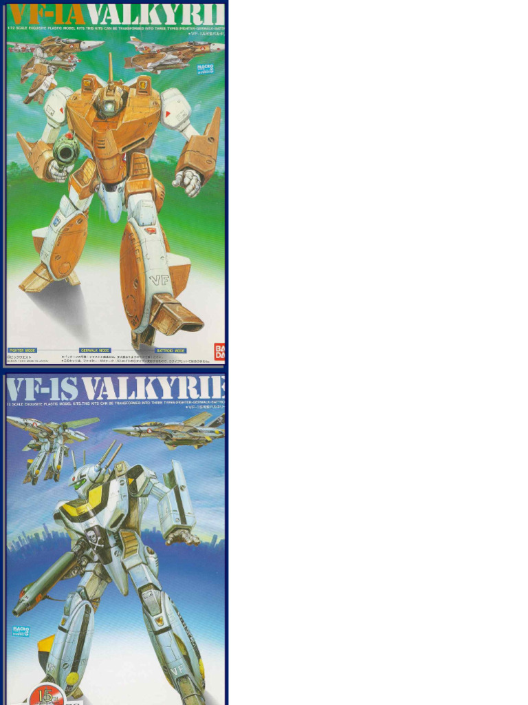 Macross Model Box Art by y Takani 3 PDF Free | PDF