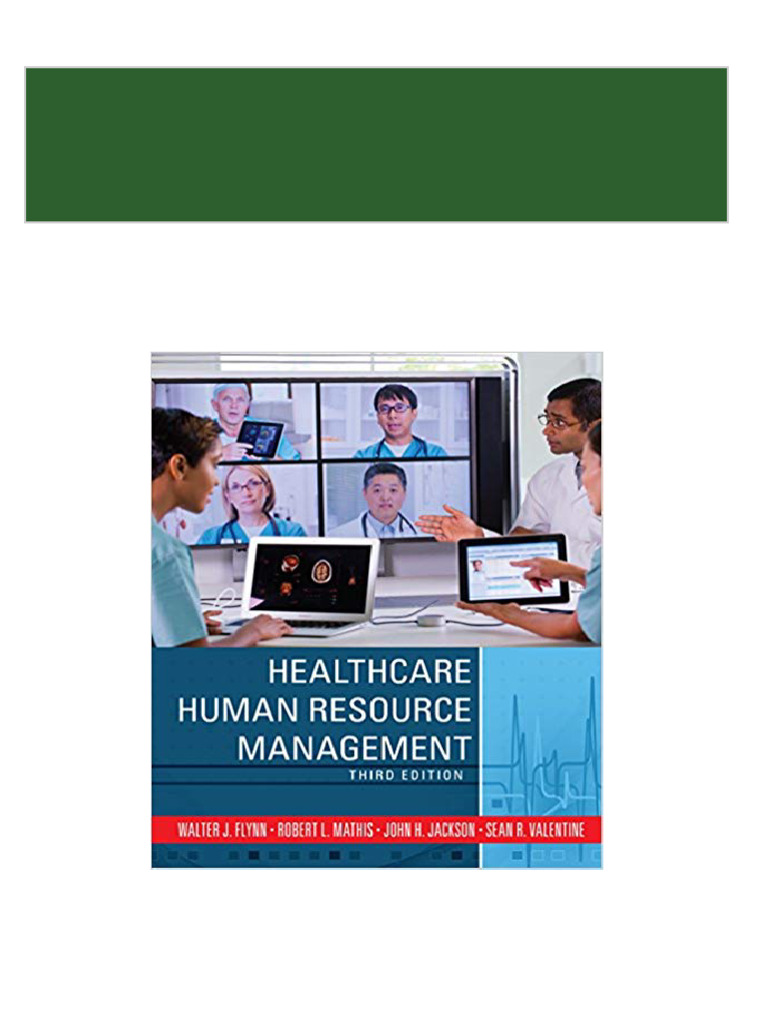 (eBook PDF) Healthcare Human Resource Management 3rd Edition download ...
