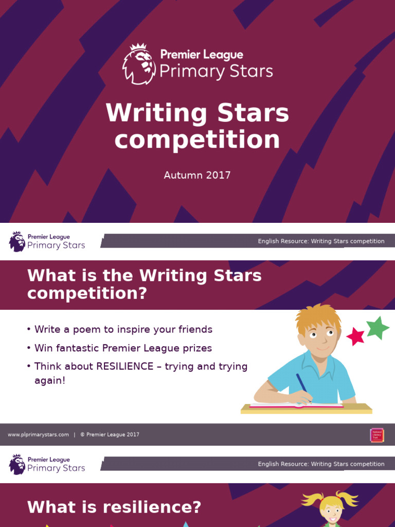 Premier League Primary Stars Writing Stars INTRO PPTSDSI2 | PDF