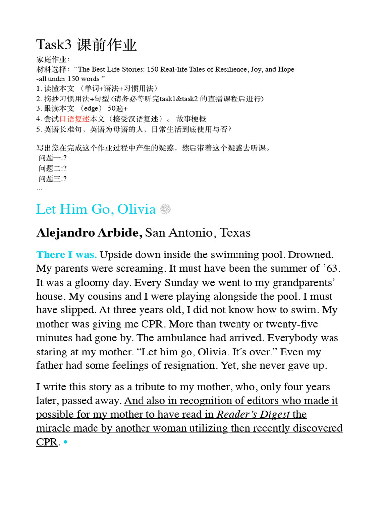 task3 课前作业 | PDF