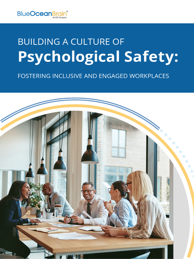 Building Psychological Safety at Work | PDF | Learning | Psychology