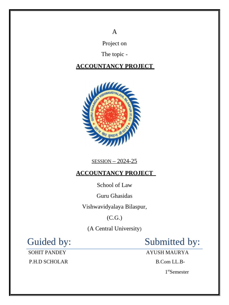 AYUSH MAU ACC DOCC | PDF