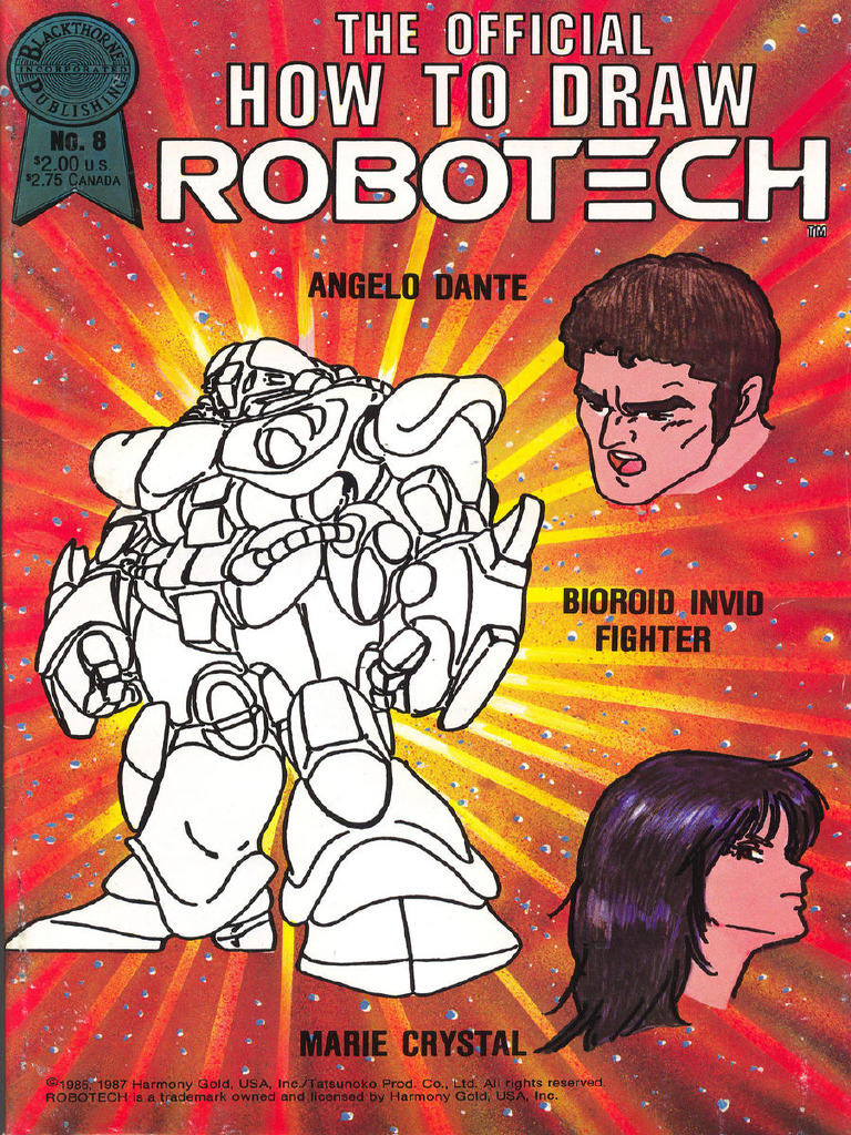 Blackthorn Publishing No 8. How to draw robotech | PDF