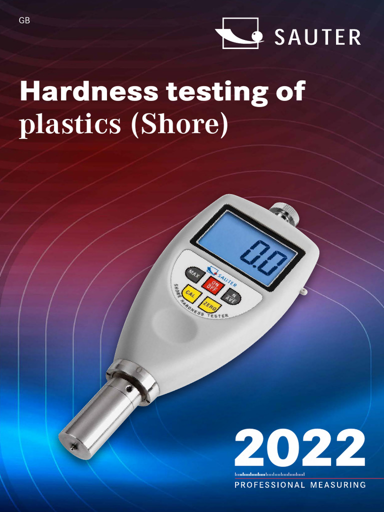 Z Cs GB KP Hardness Testing of Plastics | PDF | Calibration | Bluetooth