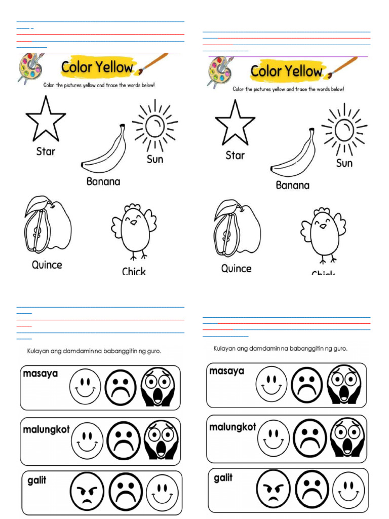 Matatag Worksheet q1 w4 | PDF