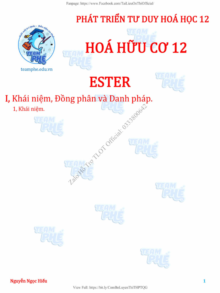 02. buoi-1-ester | PDF