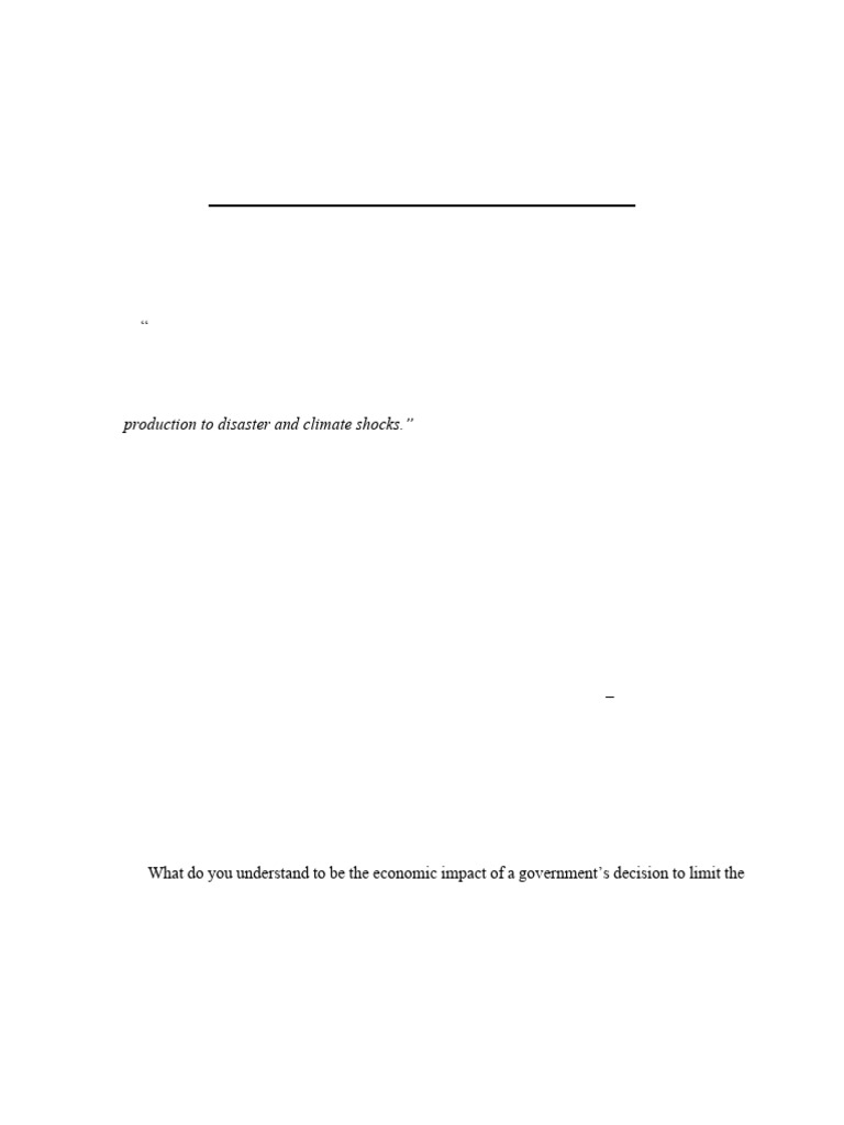 Microeconomics Tutorial: CARICOM & Markets | PDF